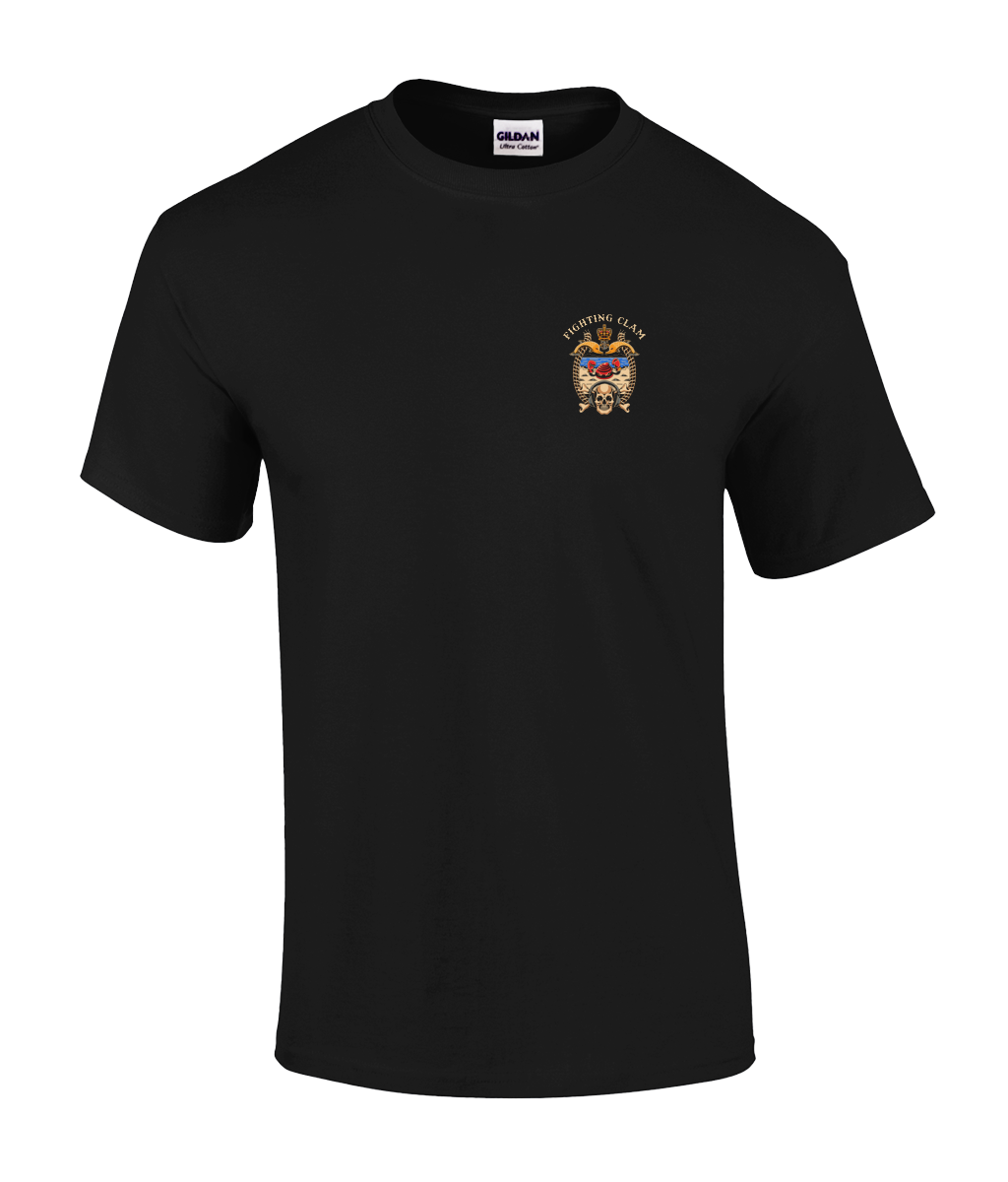 Fighting Clam T-Shirt | Royal Navy-Inspired Design | The Chits Inn