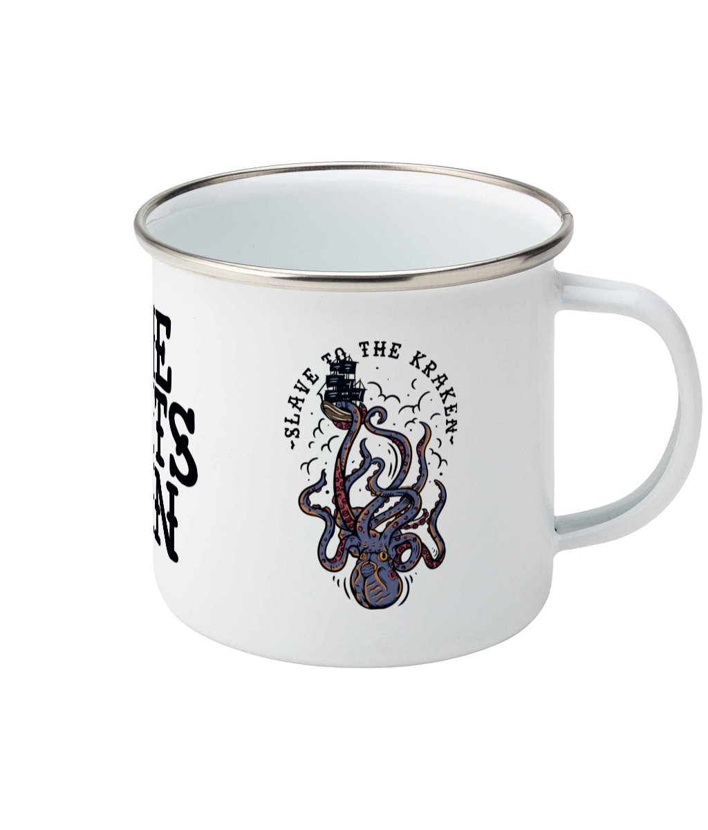 Kraken Enamel Mug – The Chits Inn